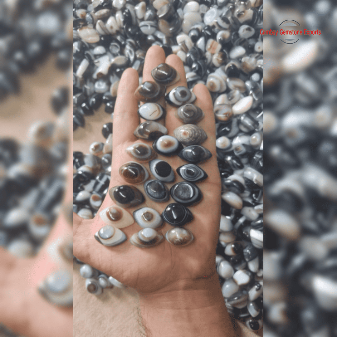 Agate Eye – 1 Inch - Cambay